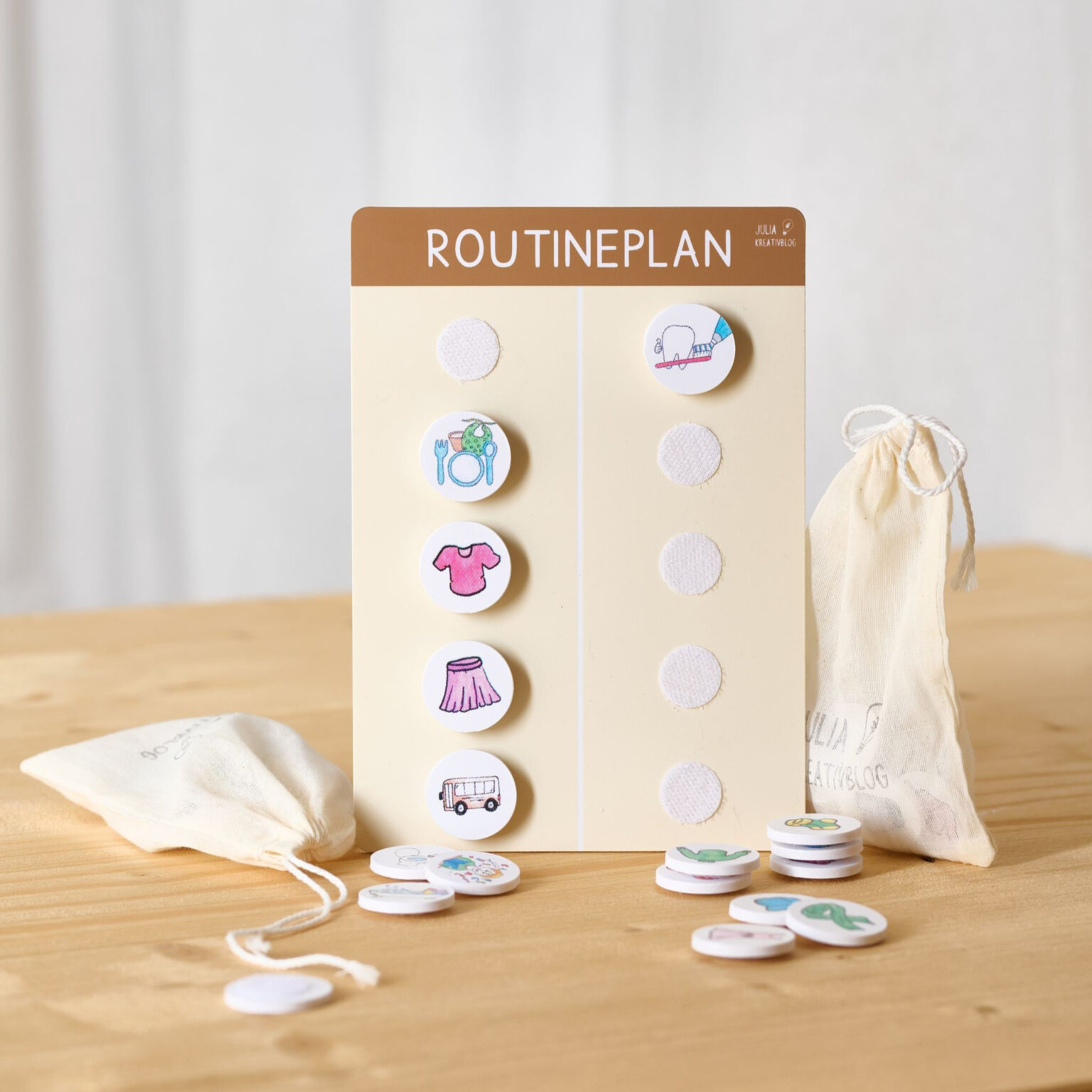 Der neue Routine-Plan für Kinder - Julia Kreativblog